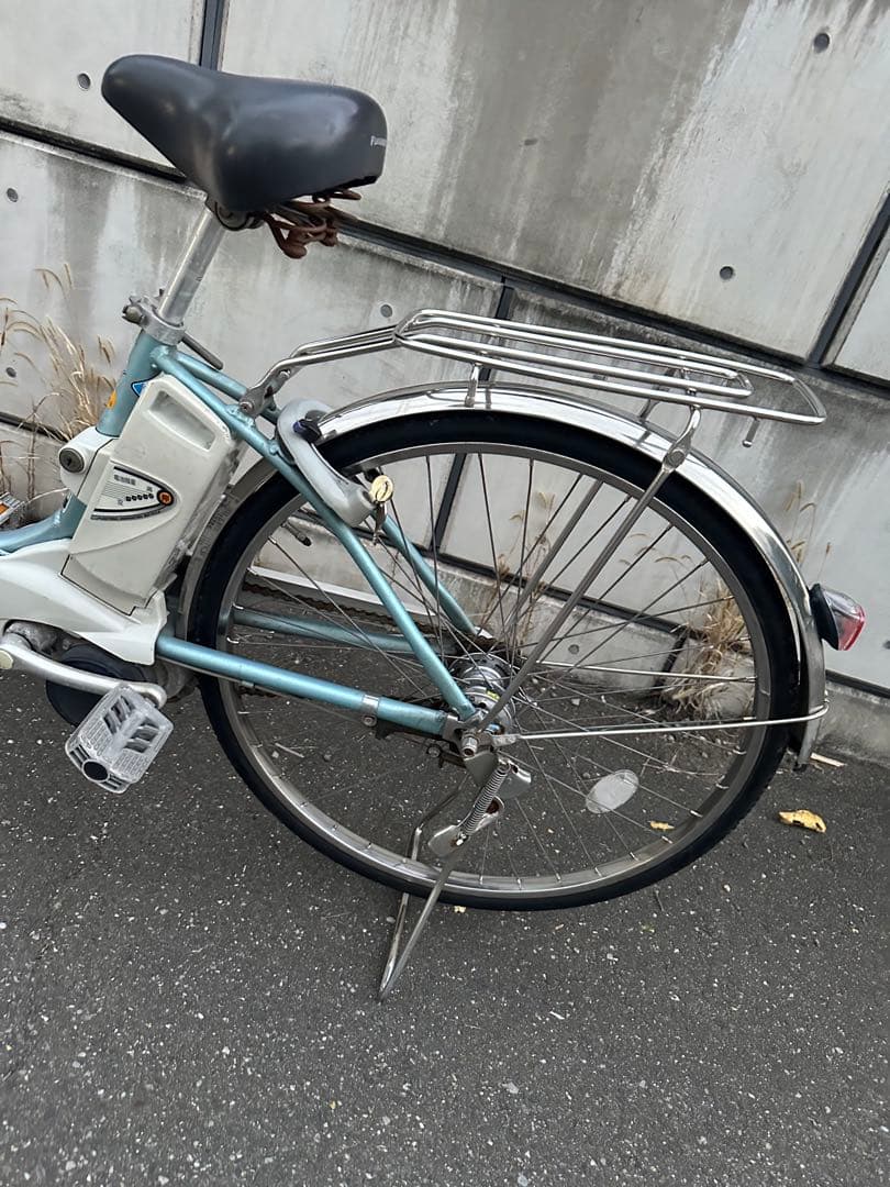 水色 シティタイプ 電動アシスト自転車