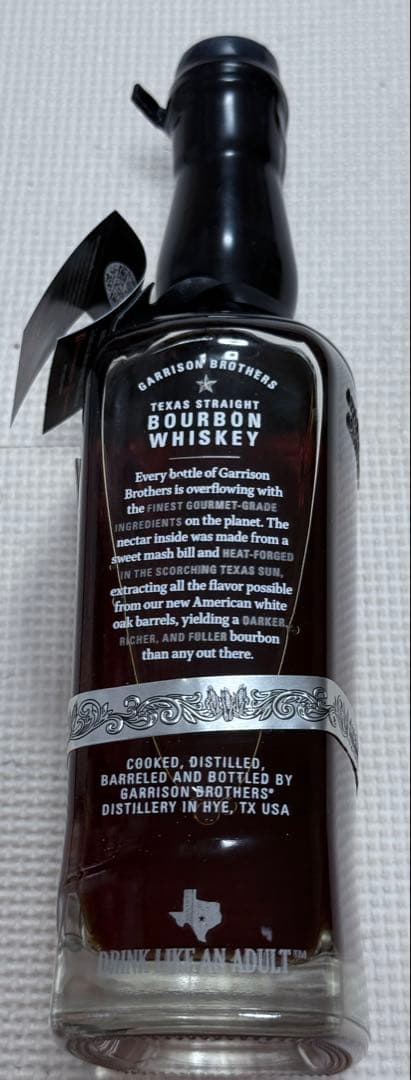 【未開封】 Garrison Brothers Whiskey 750ml