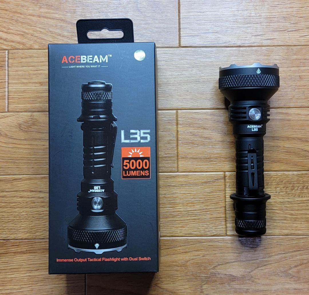 ACEBEAM L35 5000ルーメン 懐中電灯