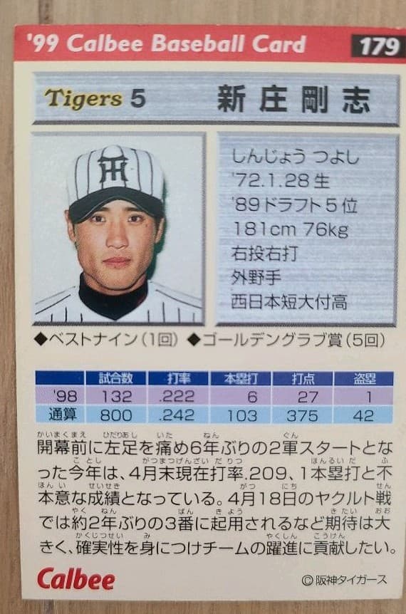 プロ野球チップス99 新庄剛志
