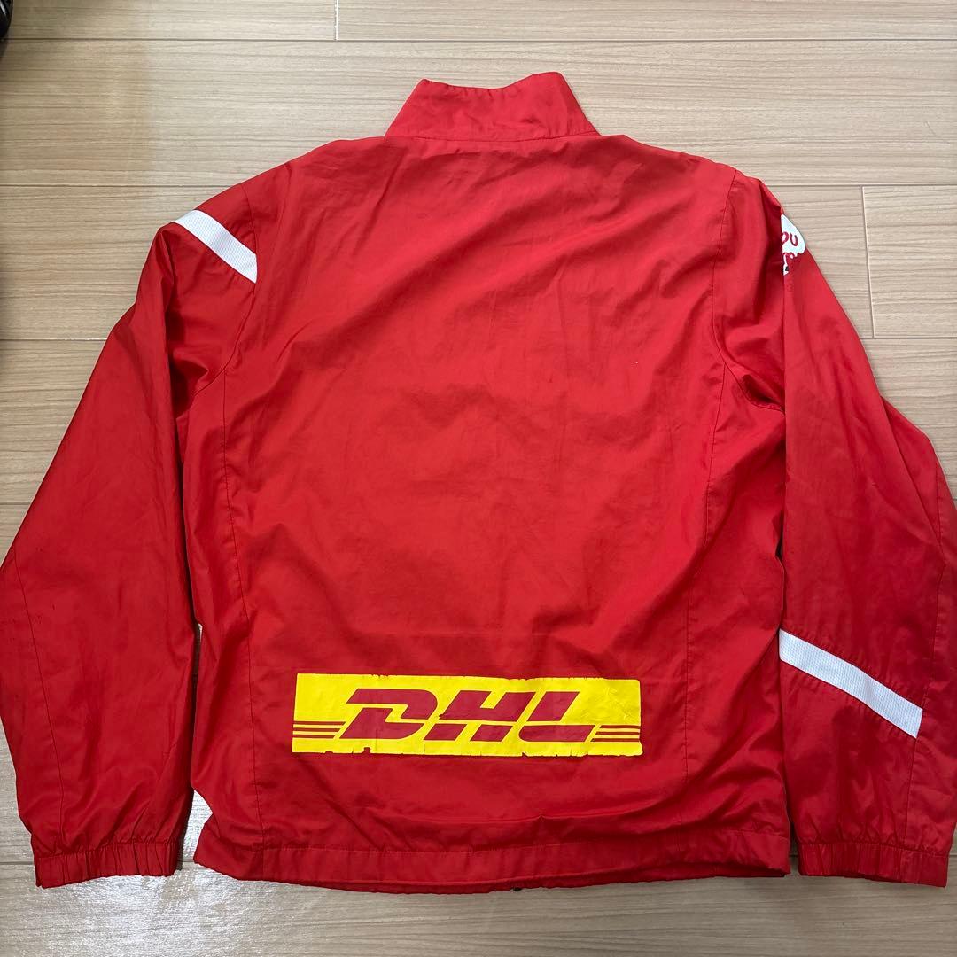 浦和レッズ Nike フルジップジャケット レッド DHLロゴ