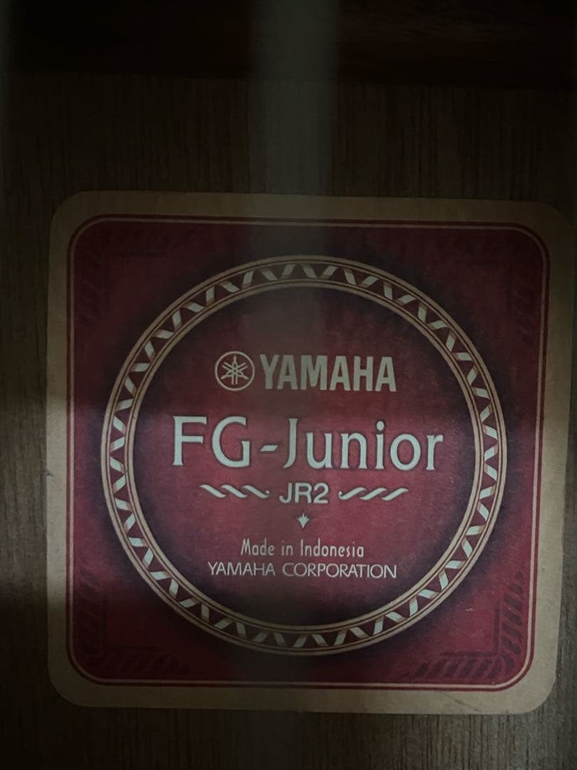 Yamaha FG-Junior JR2 ミニアコースティックギター　ストラップ