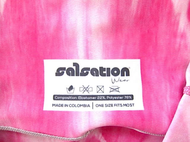 衣類06/ salsation サルセーション　タイダイレギンス　ピンク