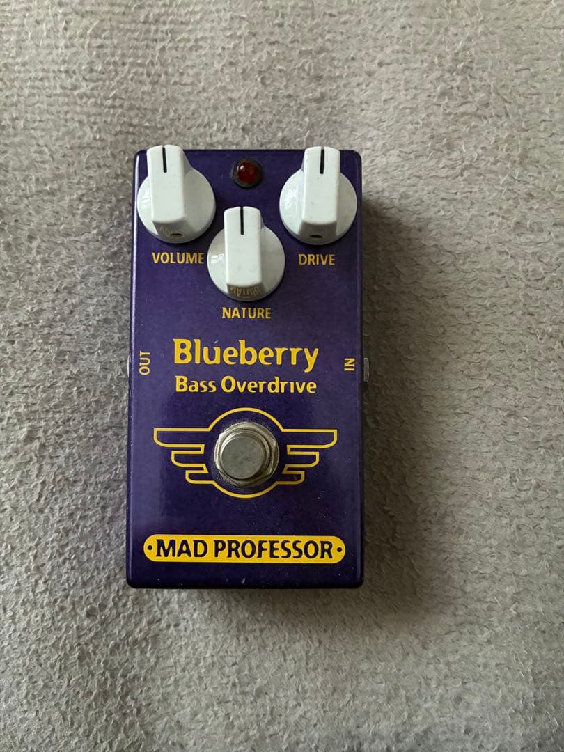 ベース MAD PROFESSOR Blueberry Bass Overdrive