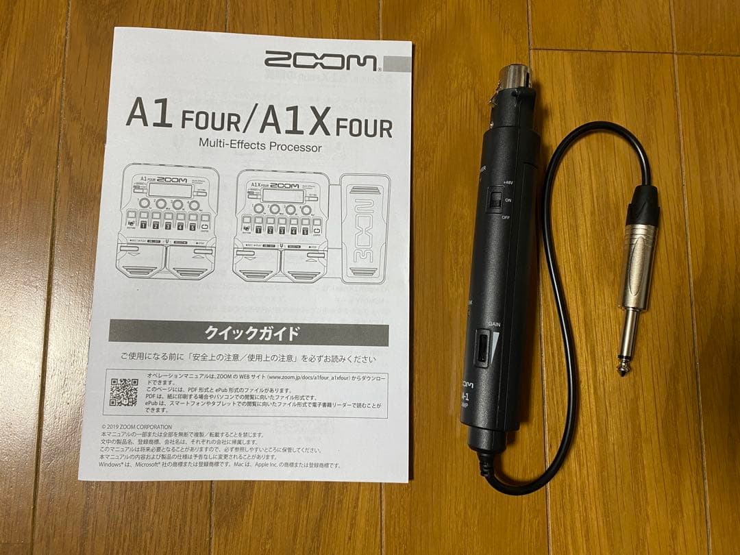 ZOOM A1 FOUR マルチエフェクトプロセッサー