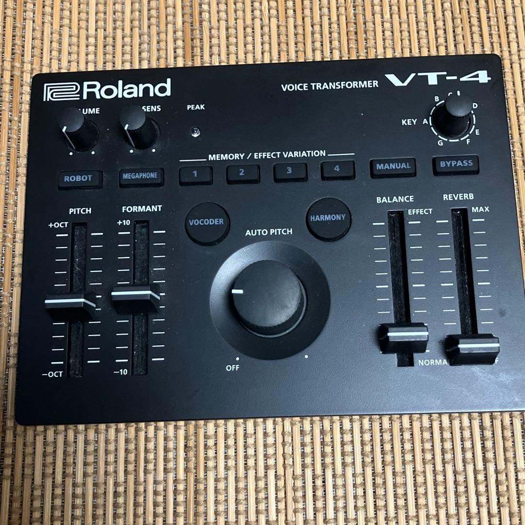 配信機器・PA機器・レコーディング機器 Roland VT-4 Voice Transformer