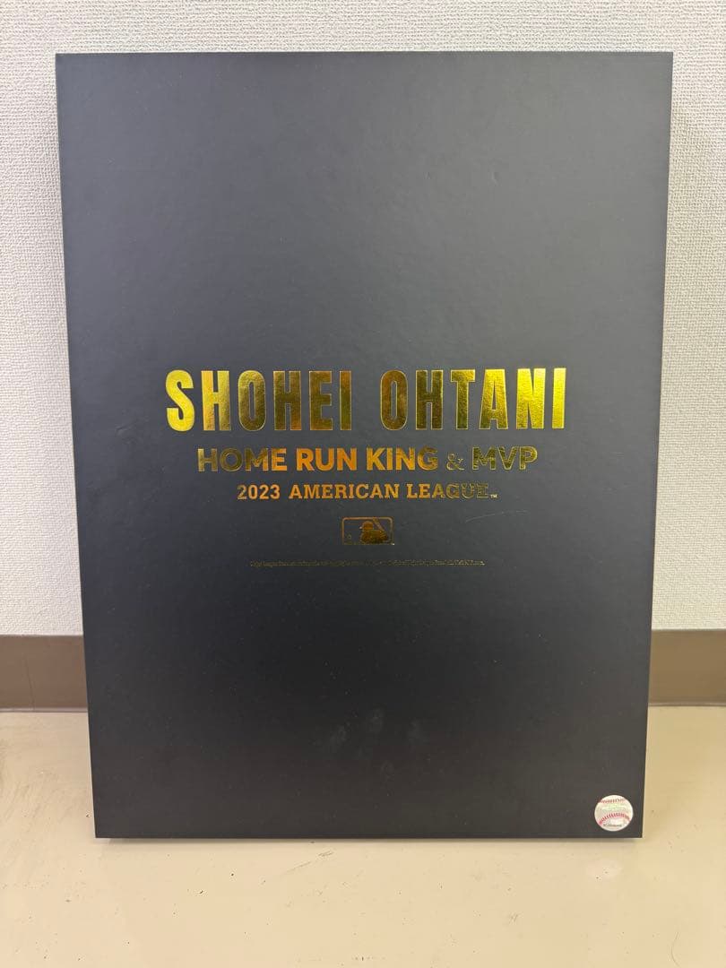 大谷翔平 2023ア・リーグ ホームラン王＆MVP獲得記念 額装ピンズセット