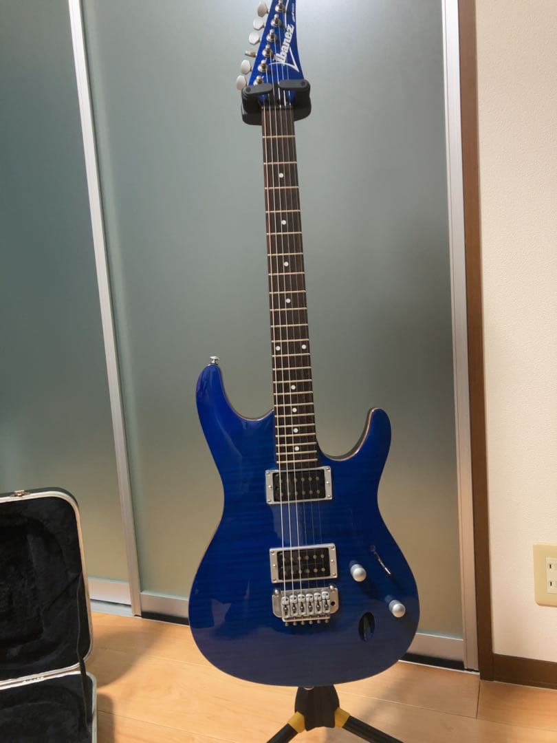 ギター Ibanez SA220FM Bright Blue