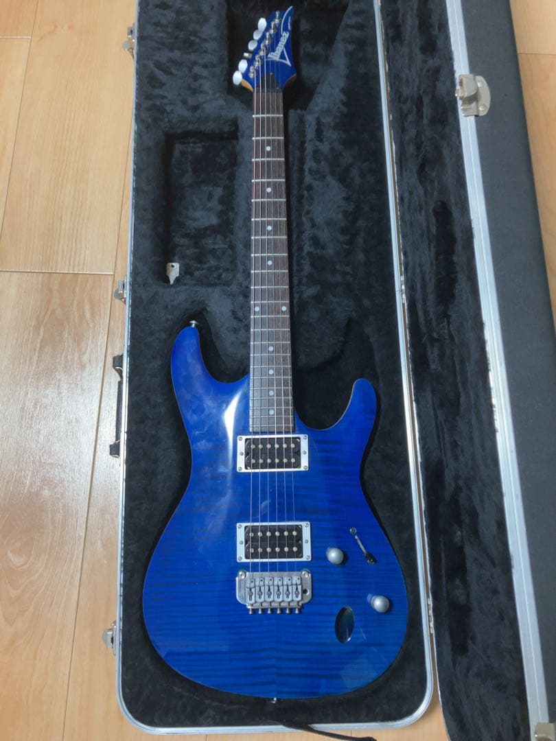ギター Ibanez SA220FM Bright Blue
