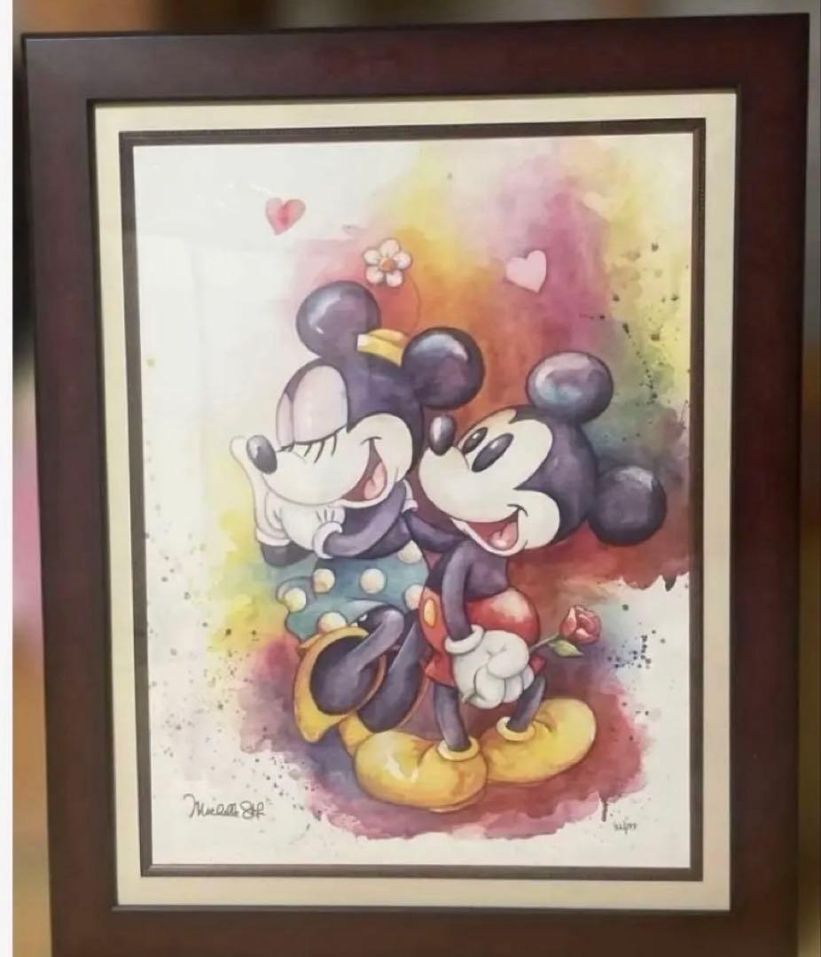 Disney Fine Art Michelle St.Laurent ミッキー