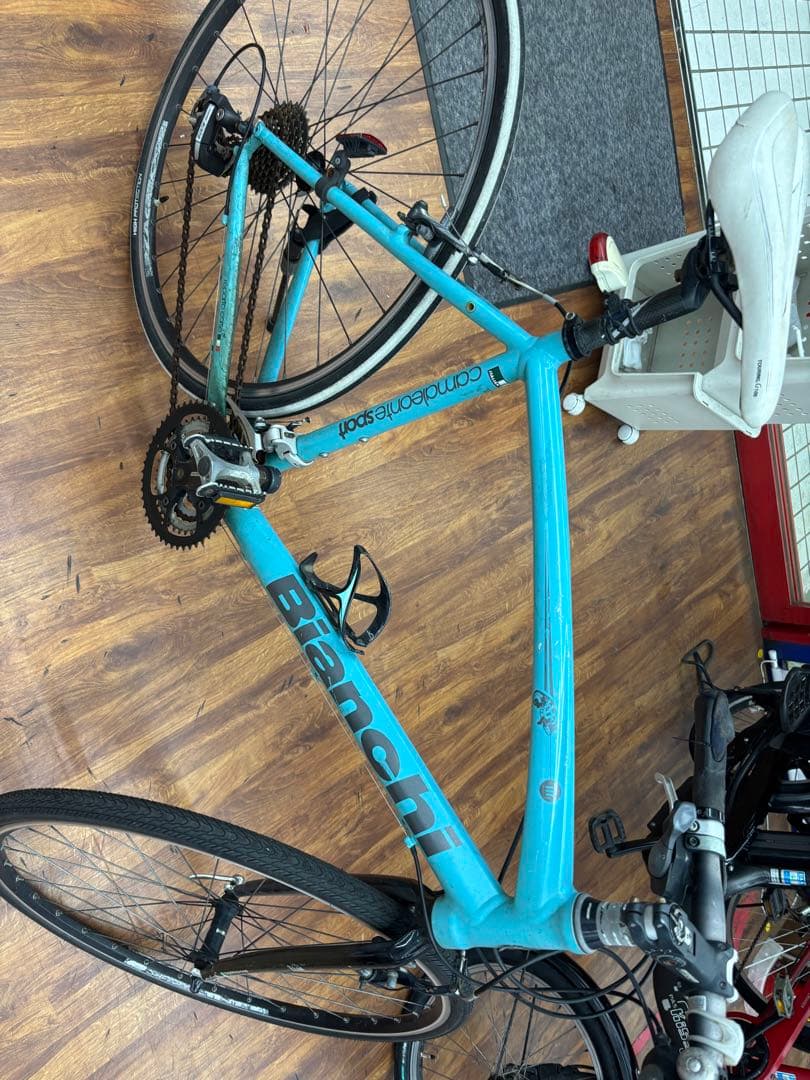 Bianchi クロスバイクreparto corse 水色