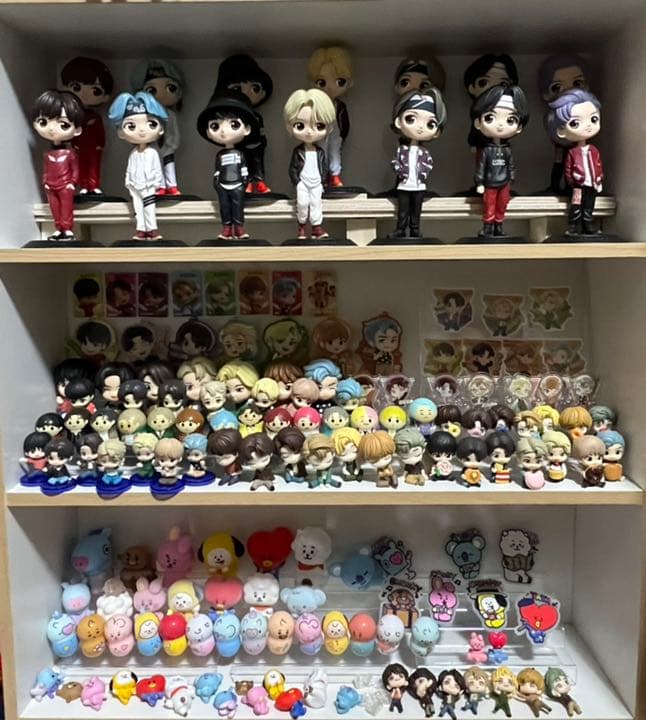 Qposket フィギュア　TinyTAN bt21 bts まとめ売り