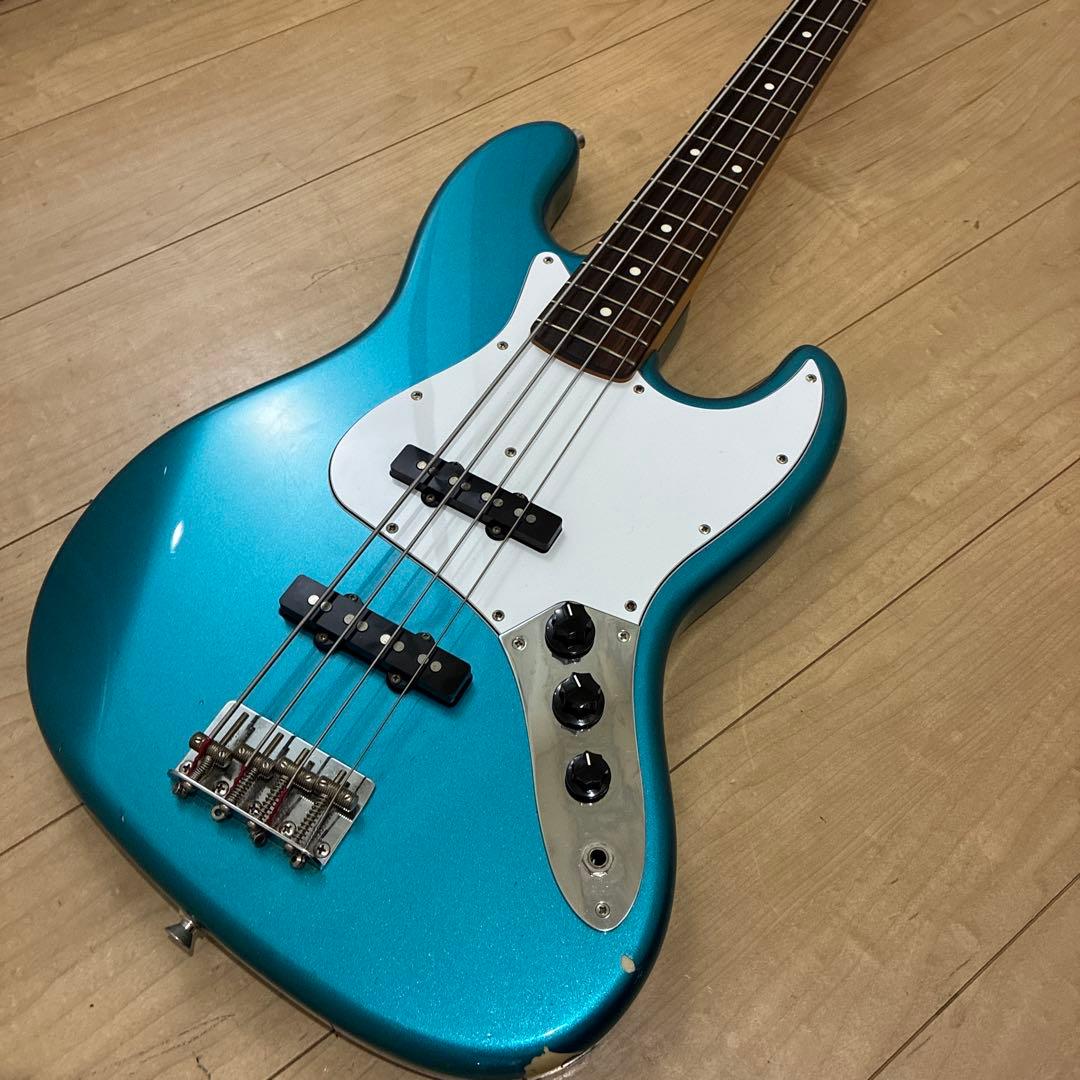 cool z 日本製　jazz bass タイプ　音良し！！調整済み　ラメカラー