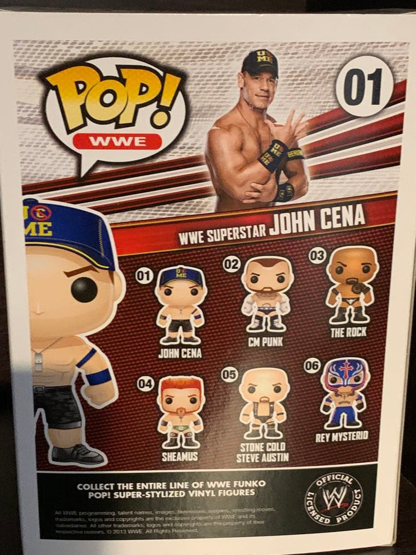 FUNKO POP WWE 01 JOHN CENE ジョン•シナ