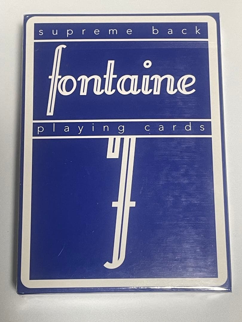 Fontaine Supreme back blue 保護ケース付きレアデック