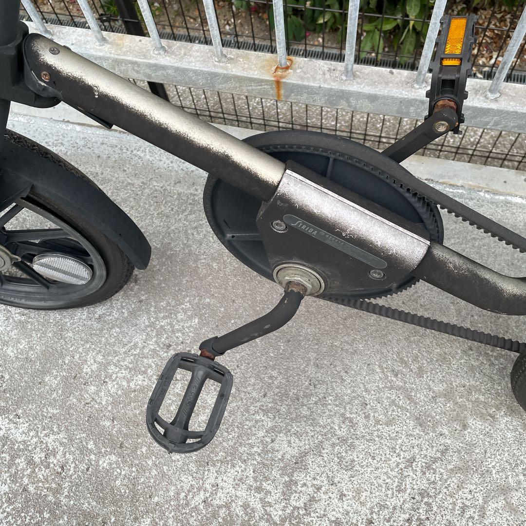 STRIDA ストライダ　折りたたみ自転車 黒　ジャンク