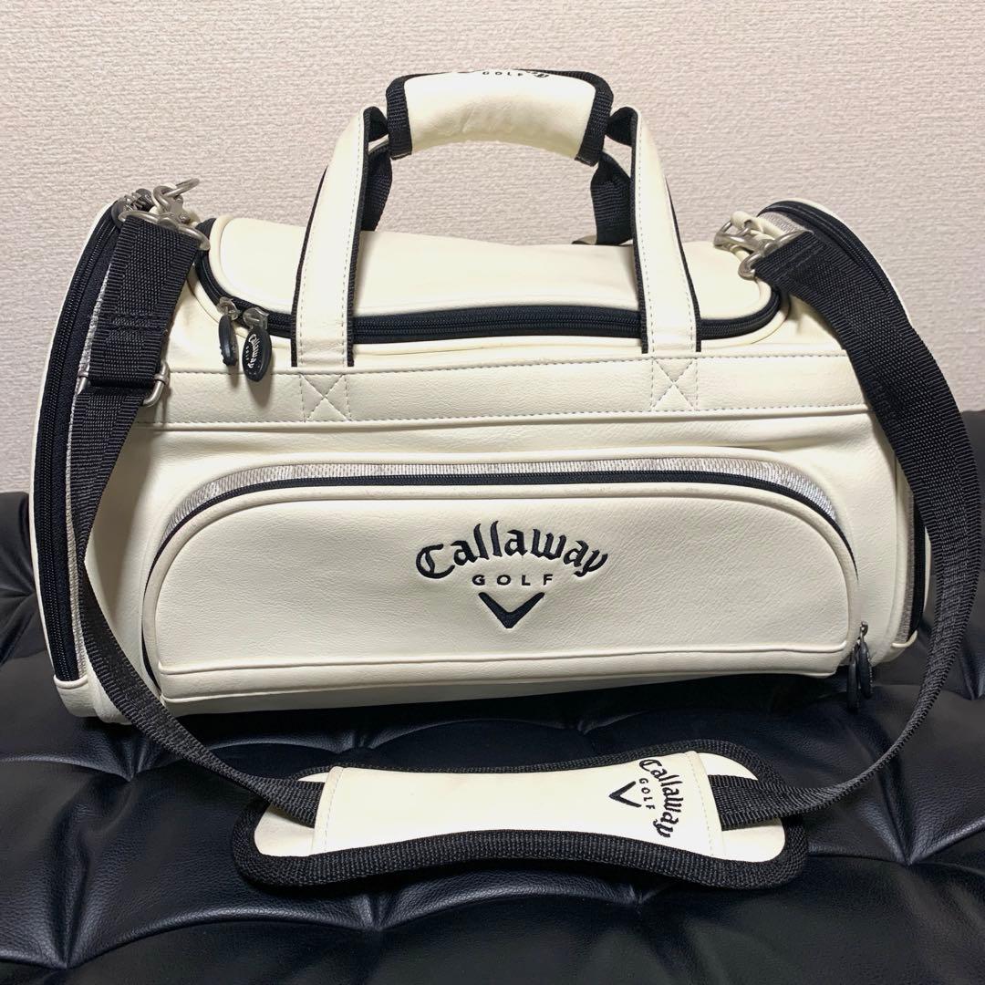 callaway 2way レザーボストンバッグ シューズ収納