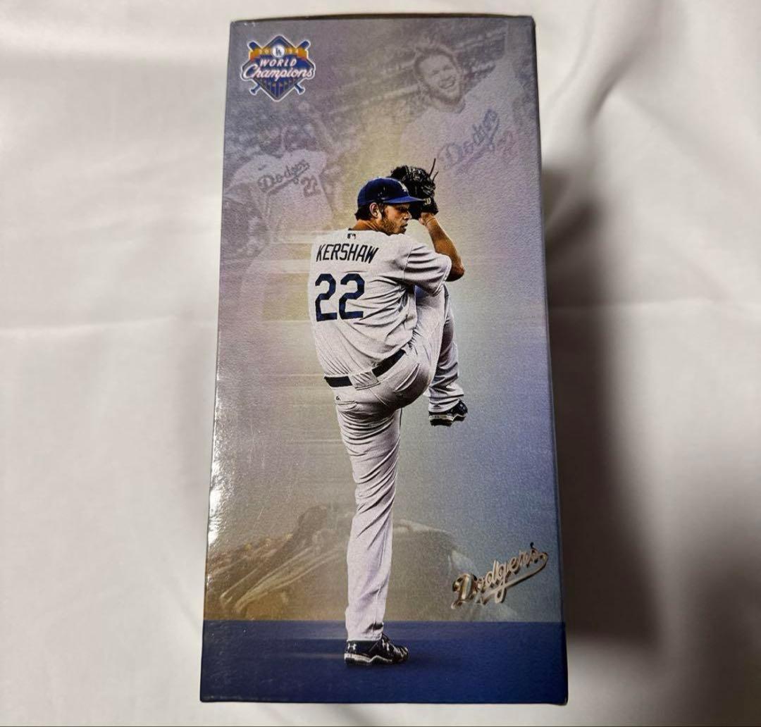 【球場限定】Clayton Kershaw 3000奪三振 記念 ボブルヘッド