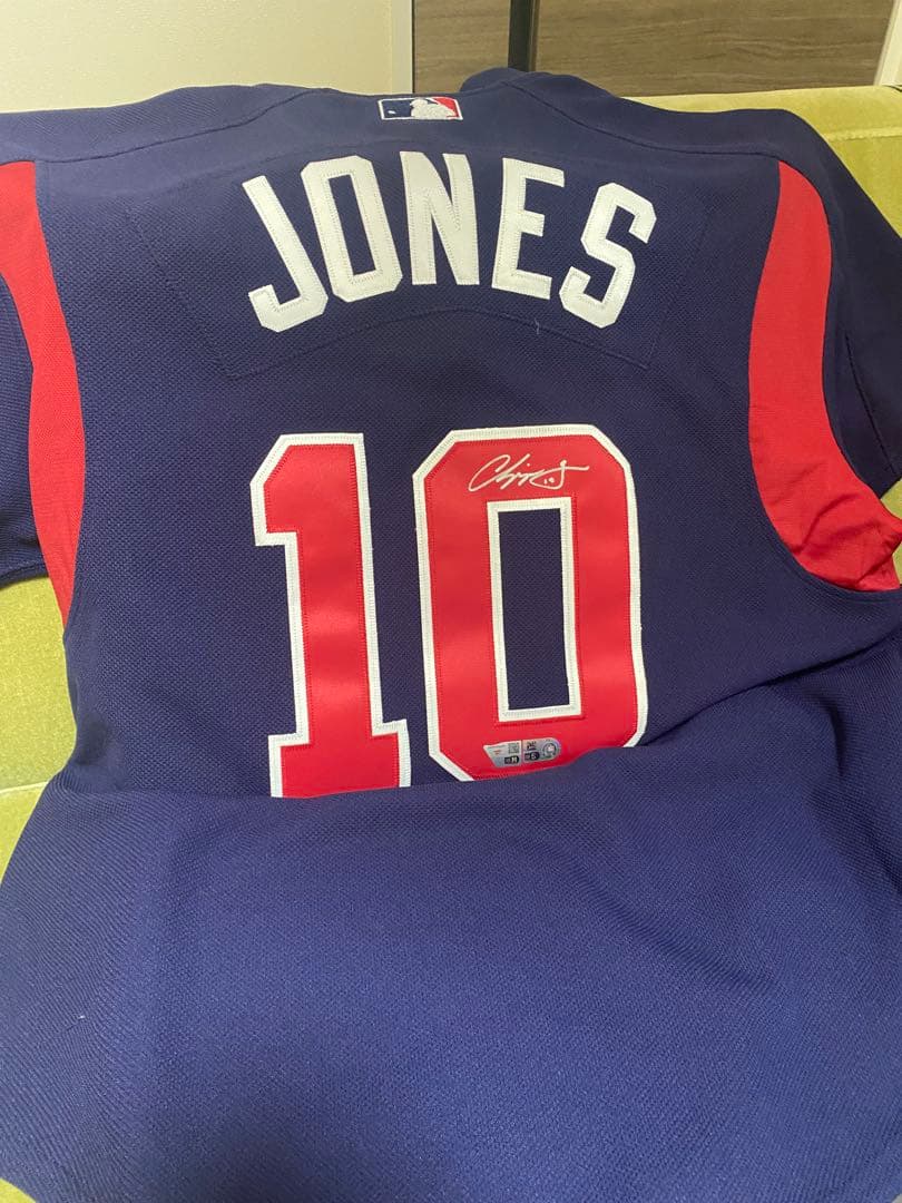 G*P様 チッパー・ジョーンズ　UNDER WRAPS MLB JERSEYS