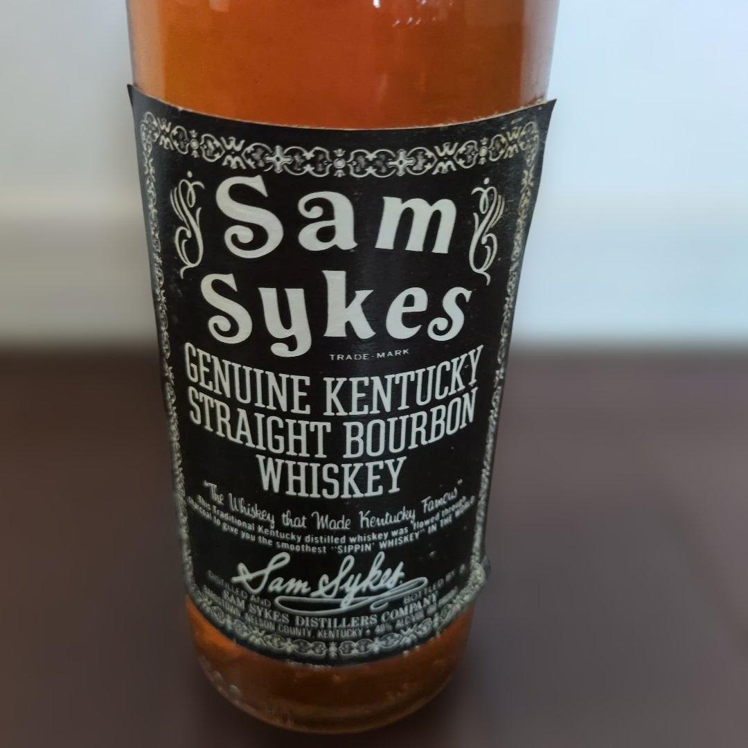 ウイスキー Sam Sykes Genuine Kentucky Straight