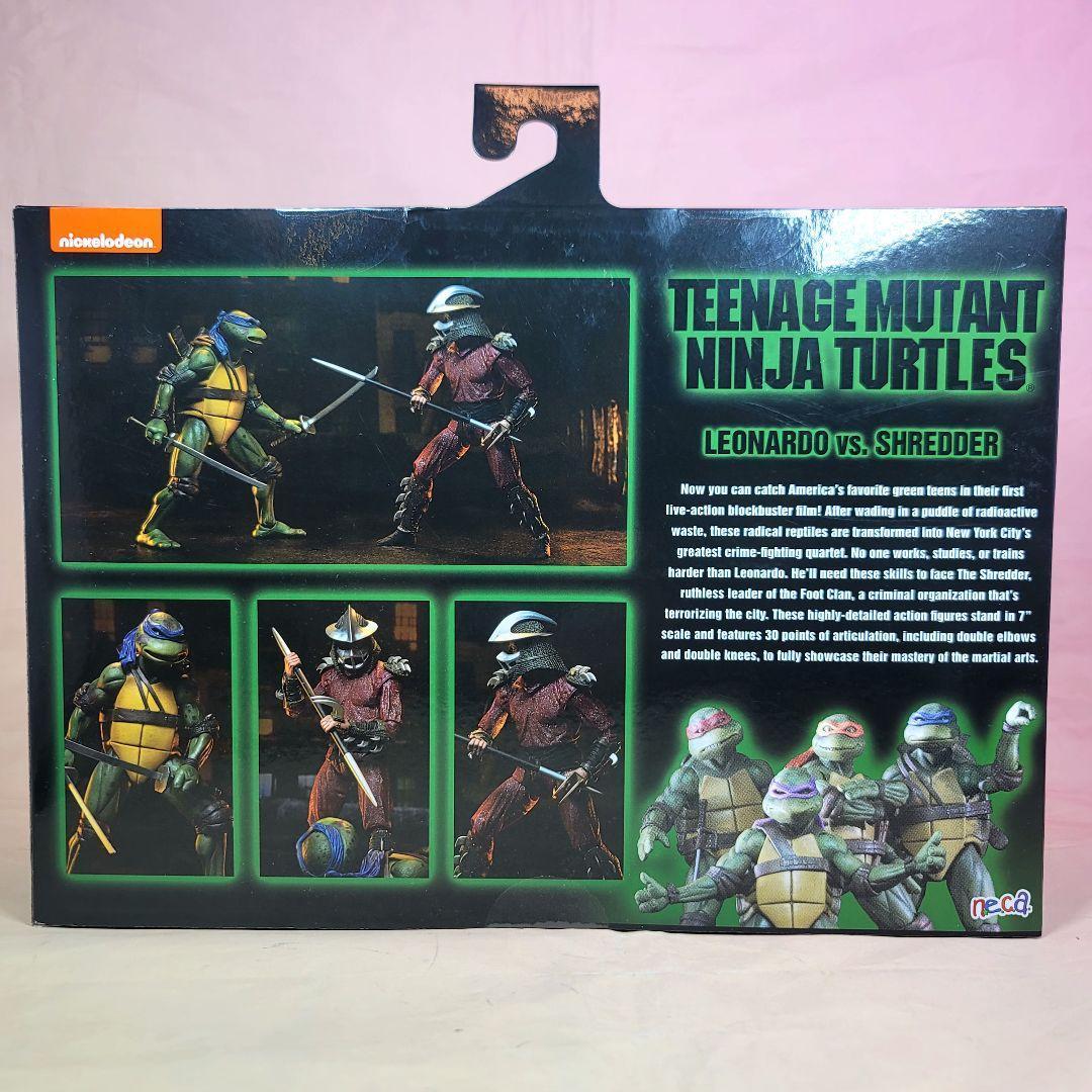 【NECA】新品 正規品 TMNT タートルズ シュレッダー vs レオナルド