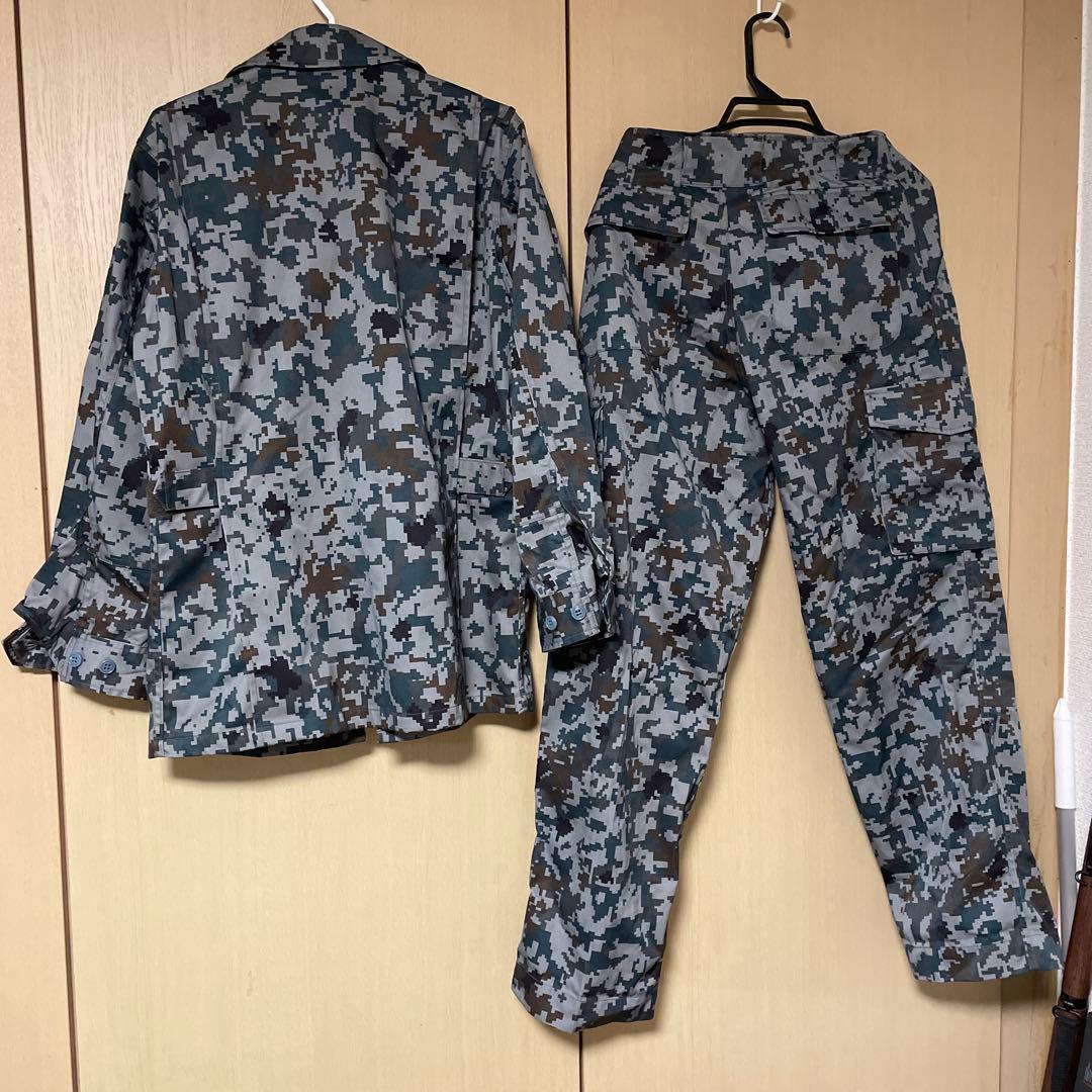 航空自衛隊 デジタル迷彩服 上下セット PX品 4Aサイズ