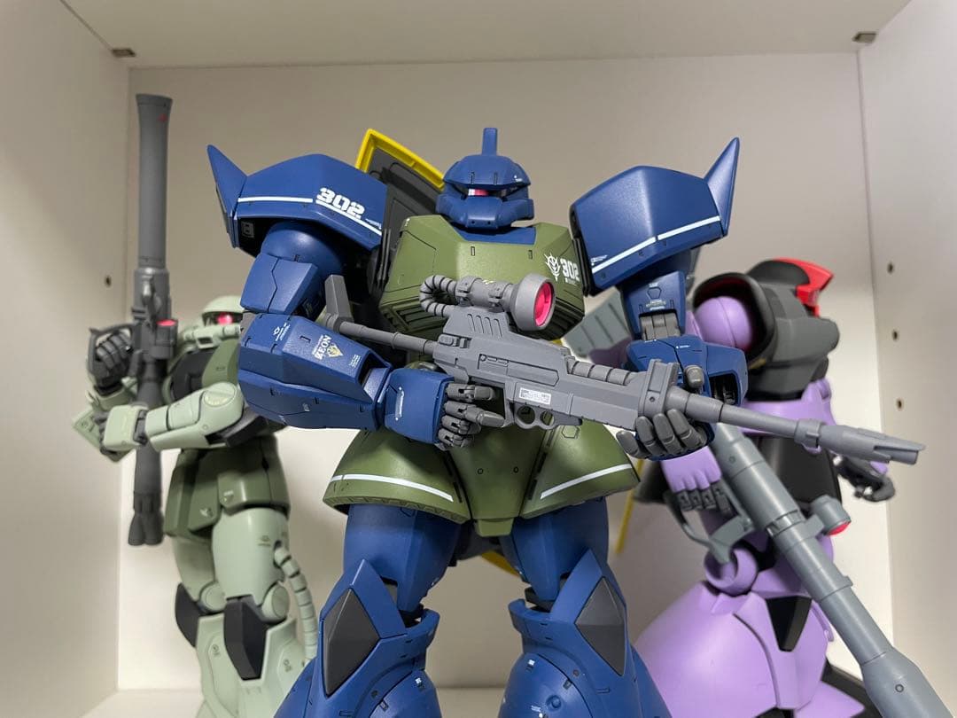 MG1/100 ガトー専用ゲルググver2.0 (ザク、ドム)は付きません。