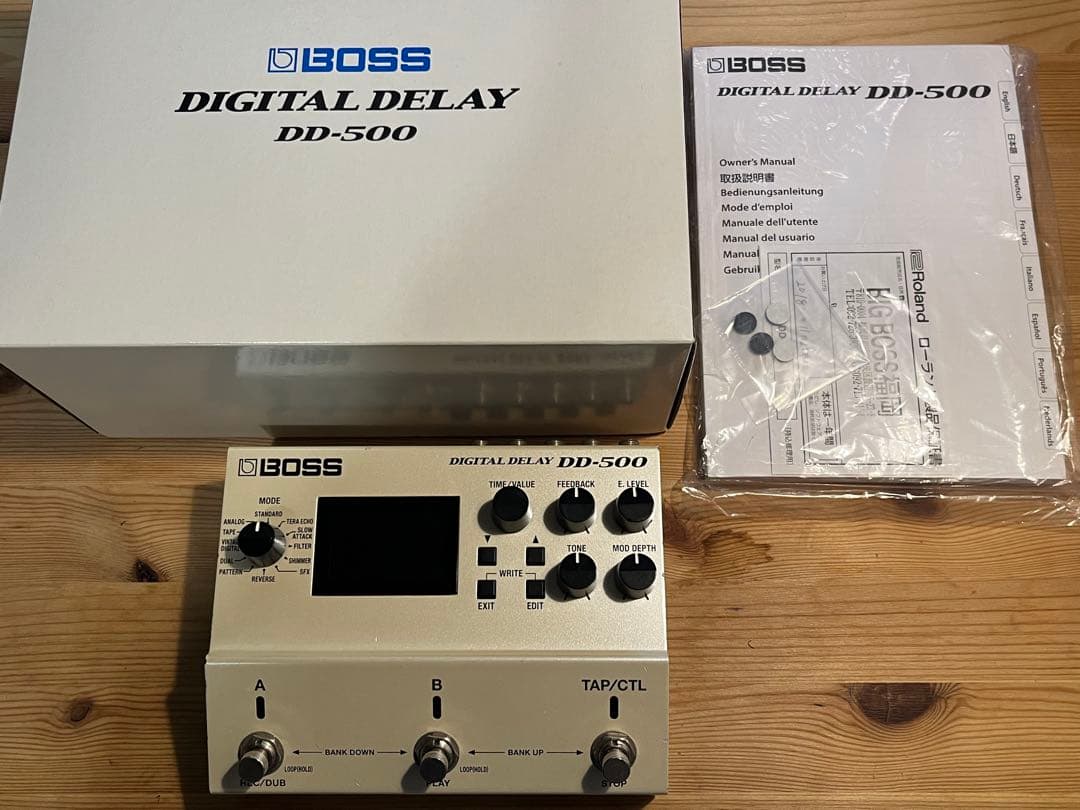 専用　BOSS DD-500 used