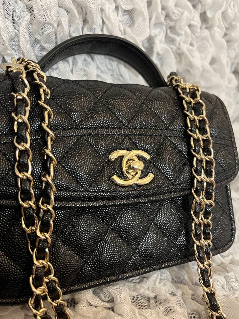 CHANEL 希少 ショルダーバッグ兼リュック2way仕様 ノベルティ ブラック
