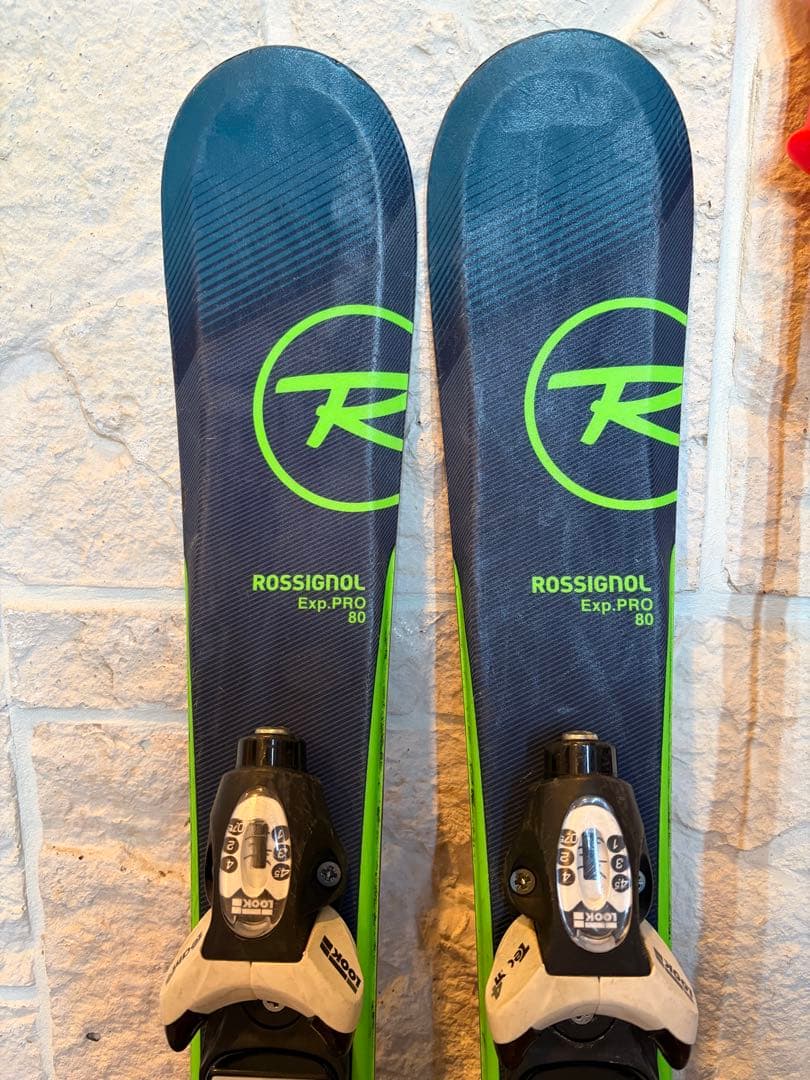 ROSSIGNOL Exp PRO 80cm 子供用スキーセット　３歳〜６歳