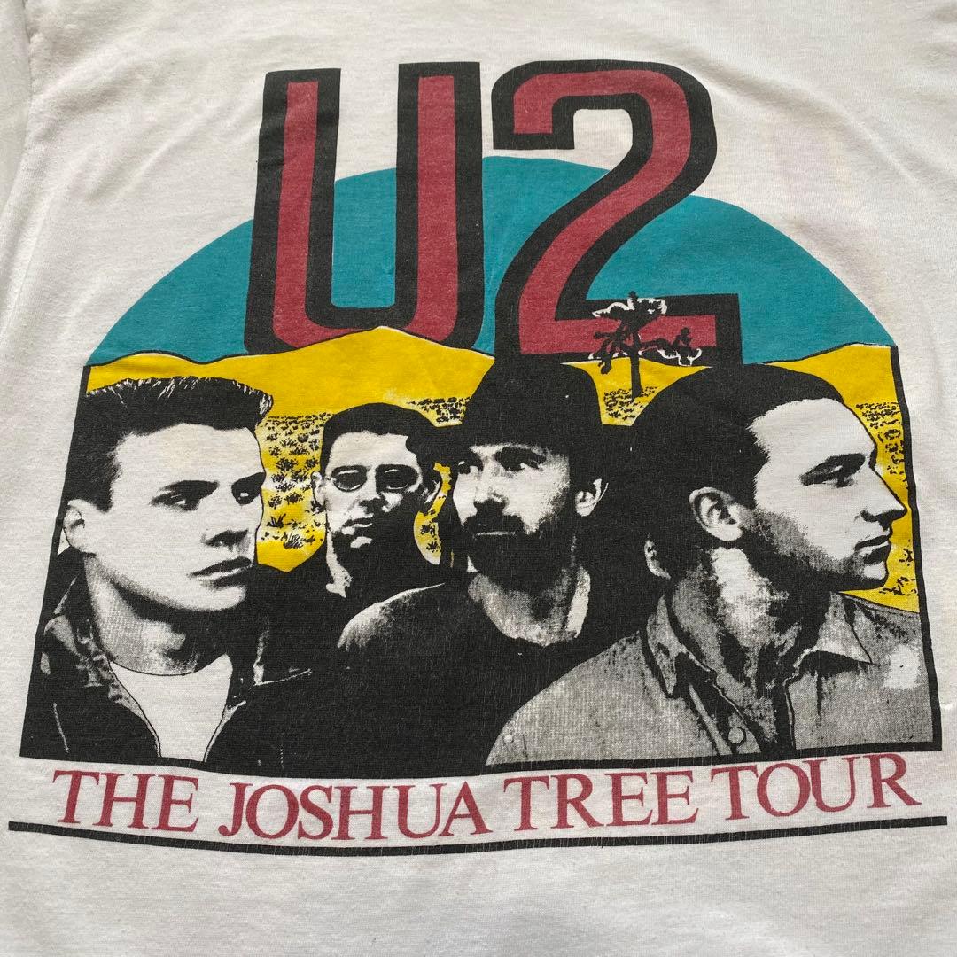 【80's】 U2 JOSHUATREE USA TOUR 87's Tee