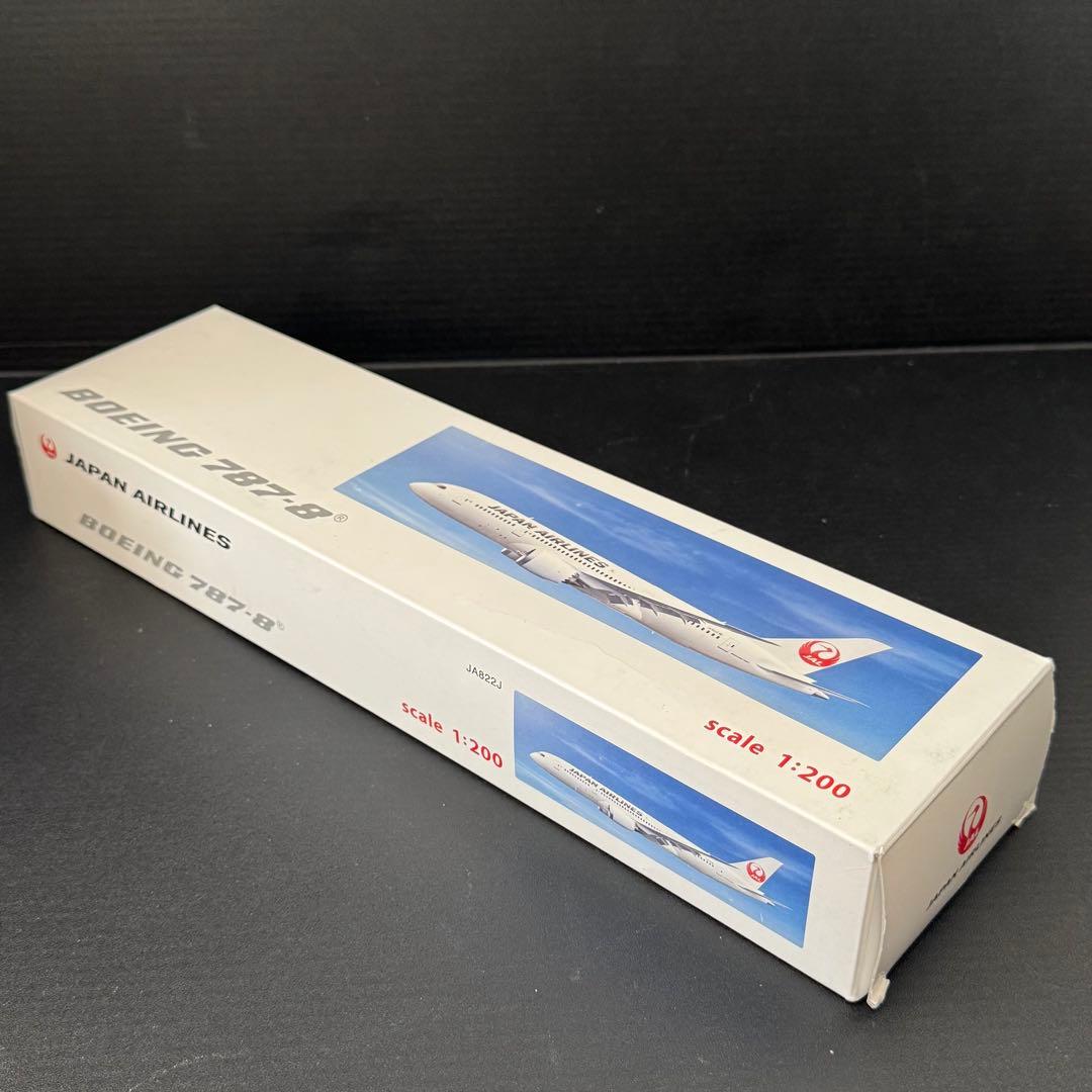 【極美品】BOEING 787-8 1:200 JA822J