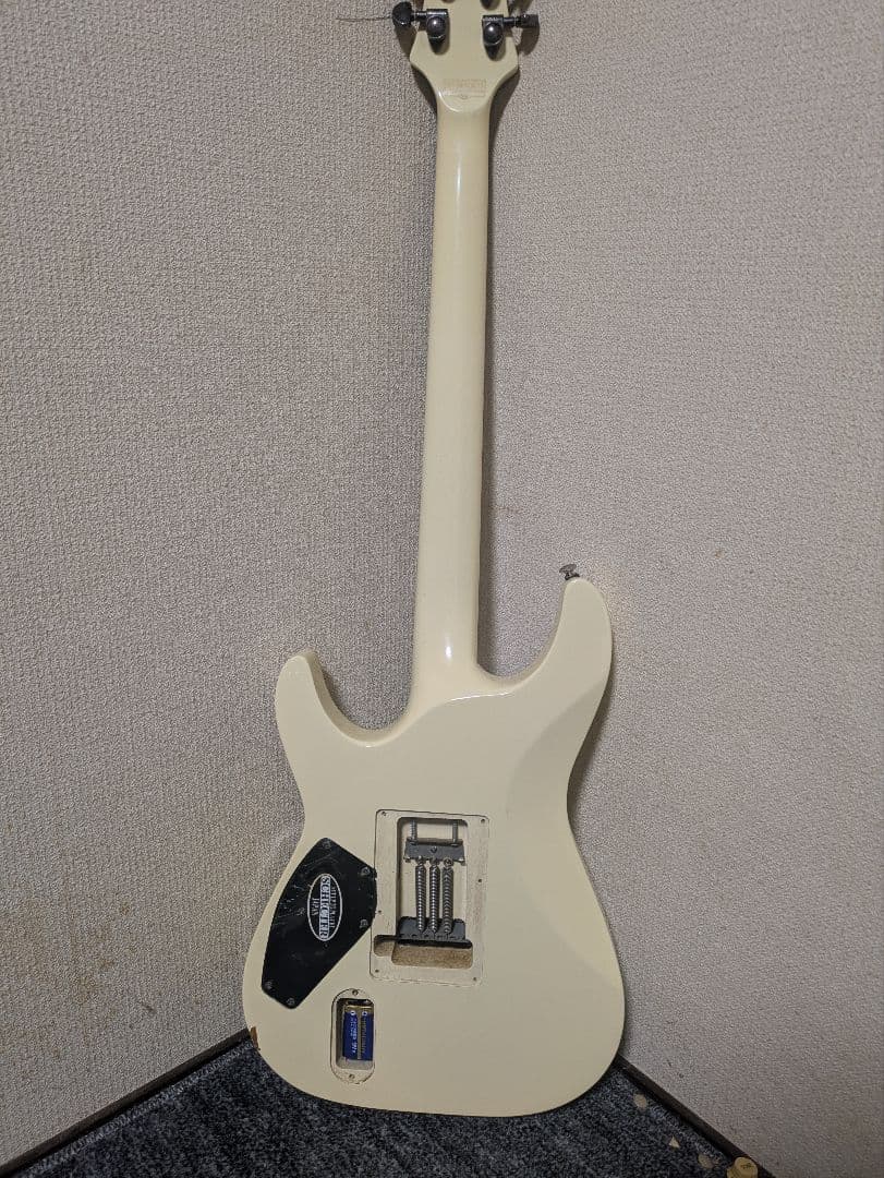 エレキギター アイボリー ハムバッカー Schecter blackJack