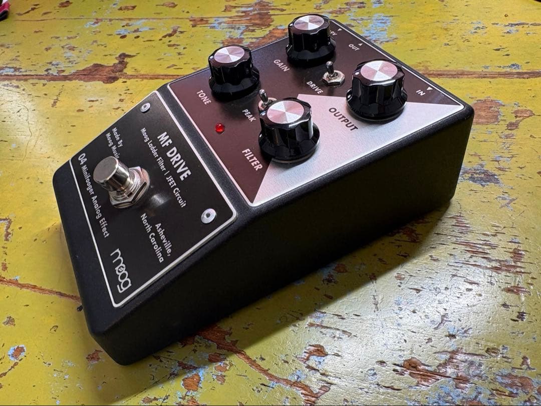 ギター Moog Minifooger MF Drive V2