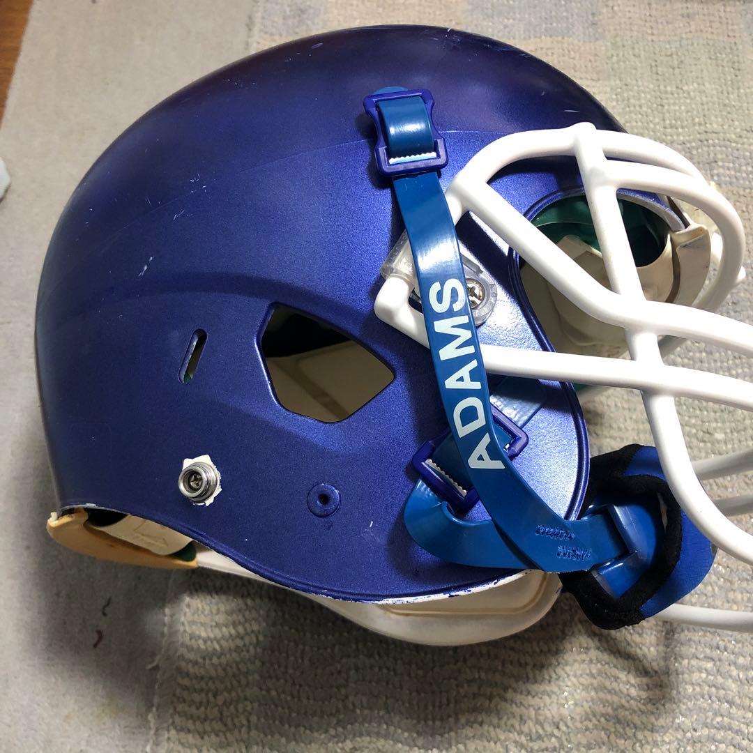 schutt 青 アメフトヘルメット 傷あり