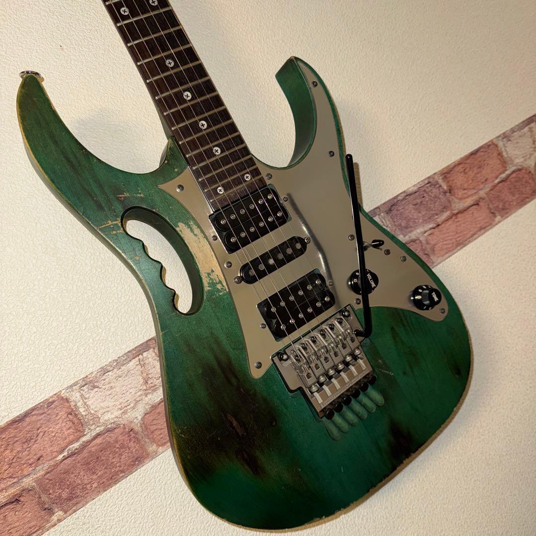 ギター 1995 Ibanez JEM7-BSB Steve Vai Signature