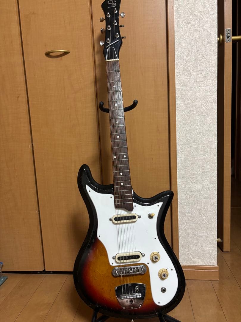 メンテ済 Guyatone KG-35 ビザールギター 1970's 日本製