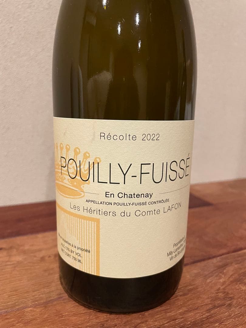Pouilly-Fuissé En Chatenay 2022（白・マコネ）