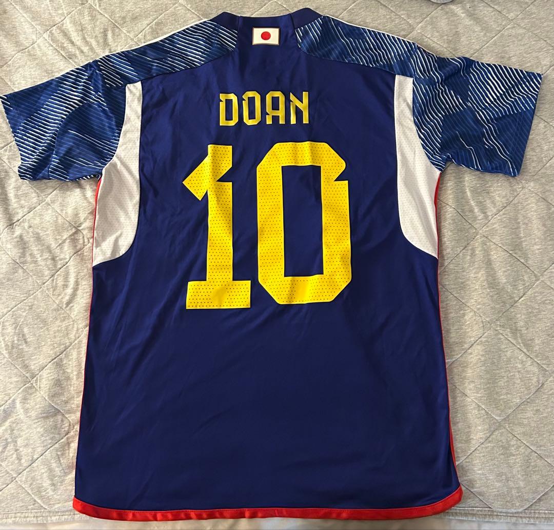 【希少品】サッカー日本代表ユニフォーム 堂安律10 XL