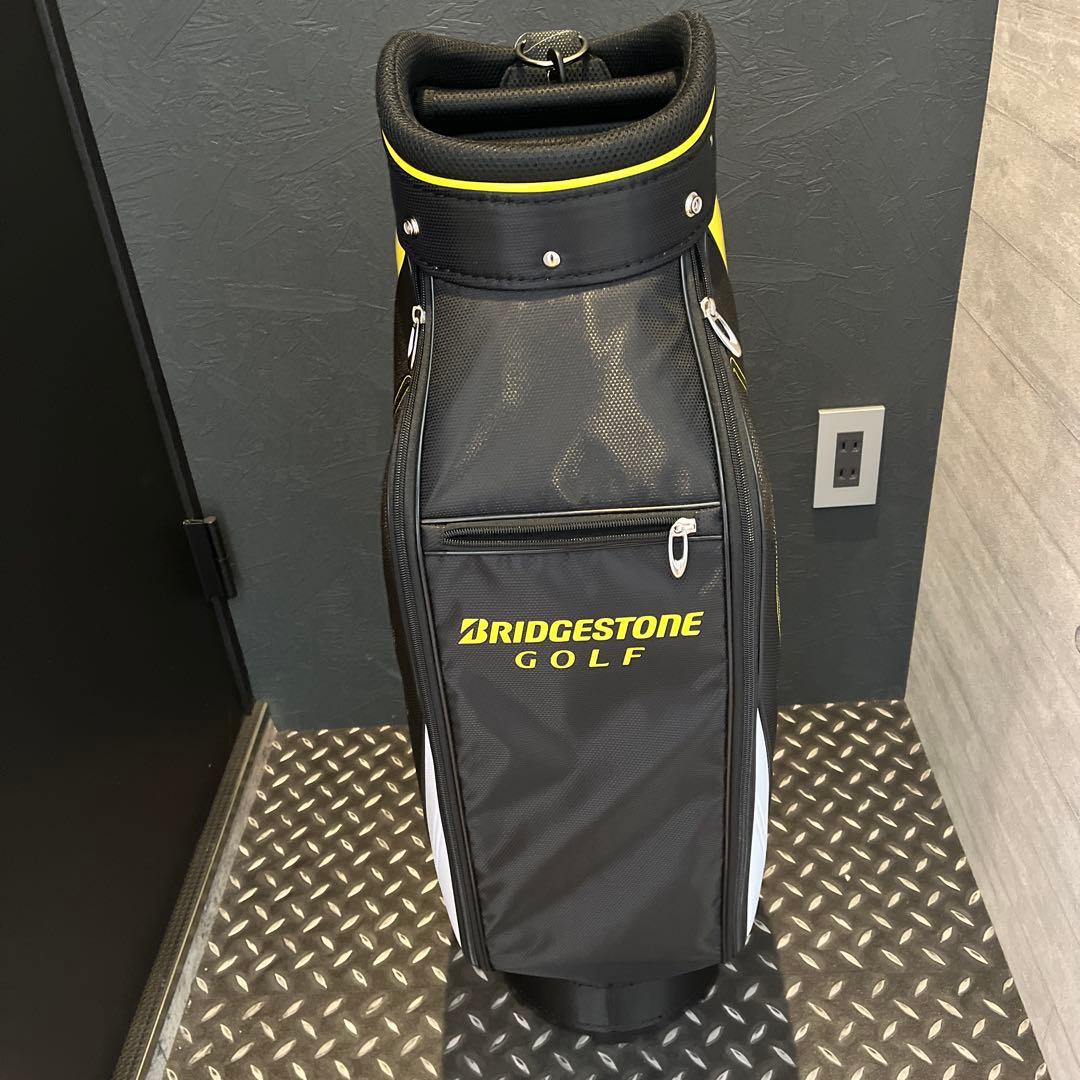 新品　BRIDGESTONE GOLF キャディバッグ イエロー/ブラック