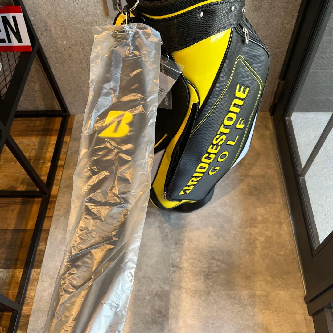 新品　BRIDGESTONE GOLF キャディバッグ イエロー/ブラック
