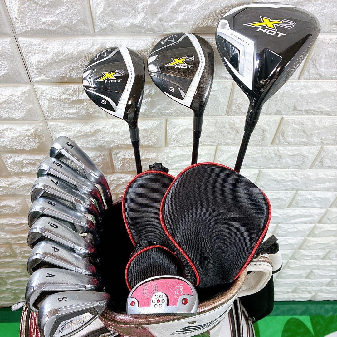 Callaway X2HOT LEGACY V メンズゴルフ 12本 初心者