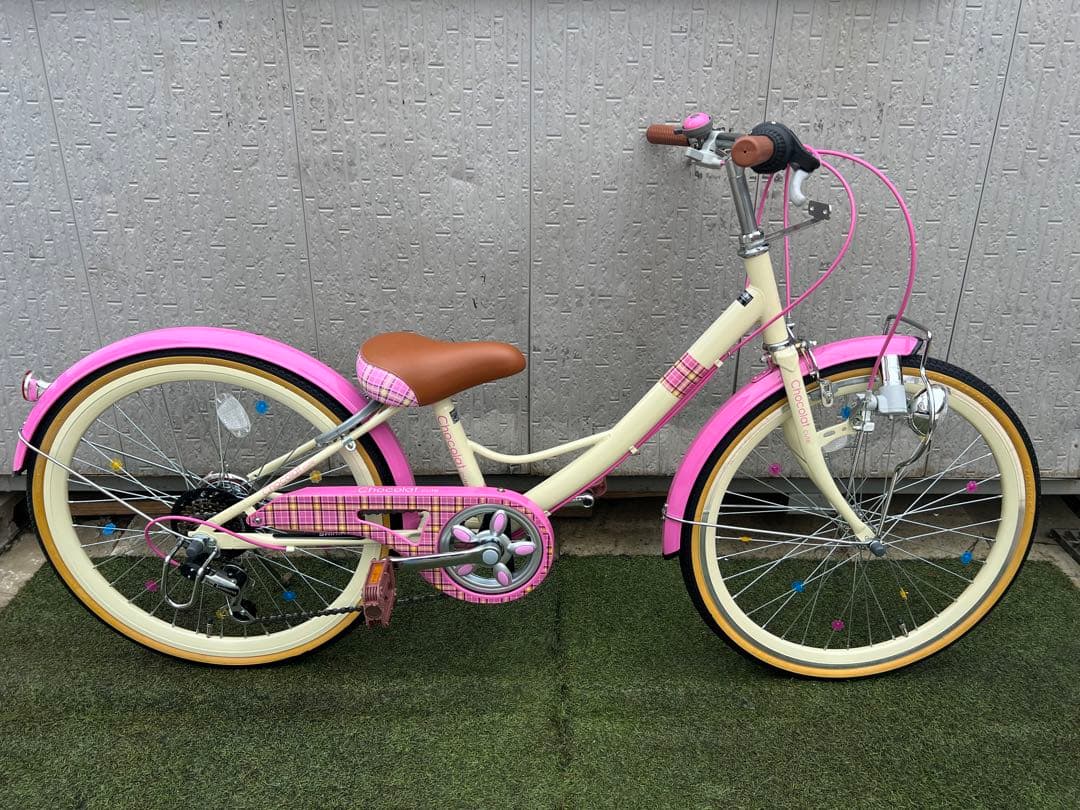 Chocolat cute 自転車　キッズ自転車　女の子　6ギア　22インチ