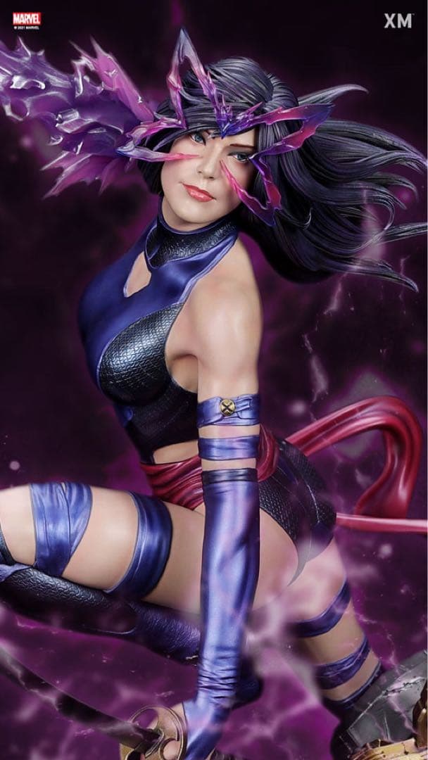 XMスタジオ　サイロック スタチュー　マーベル　MARVEL psylocke
