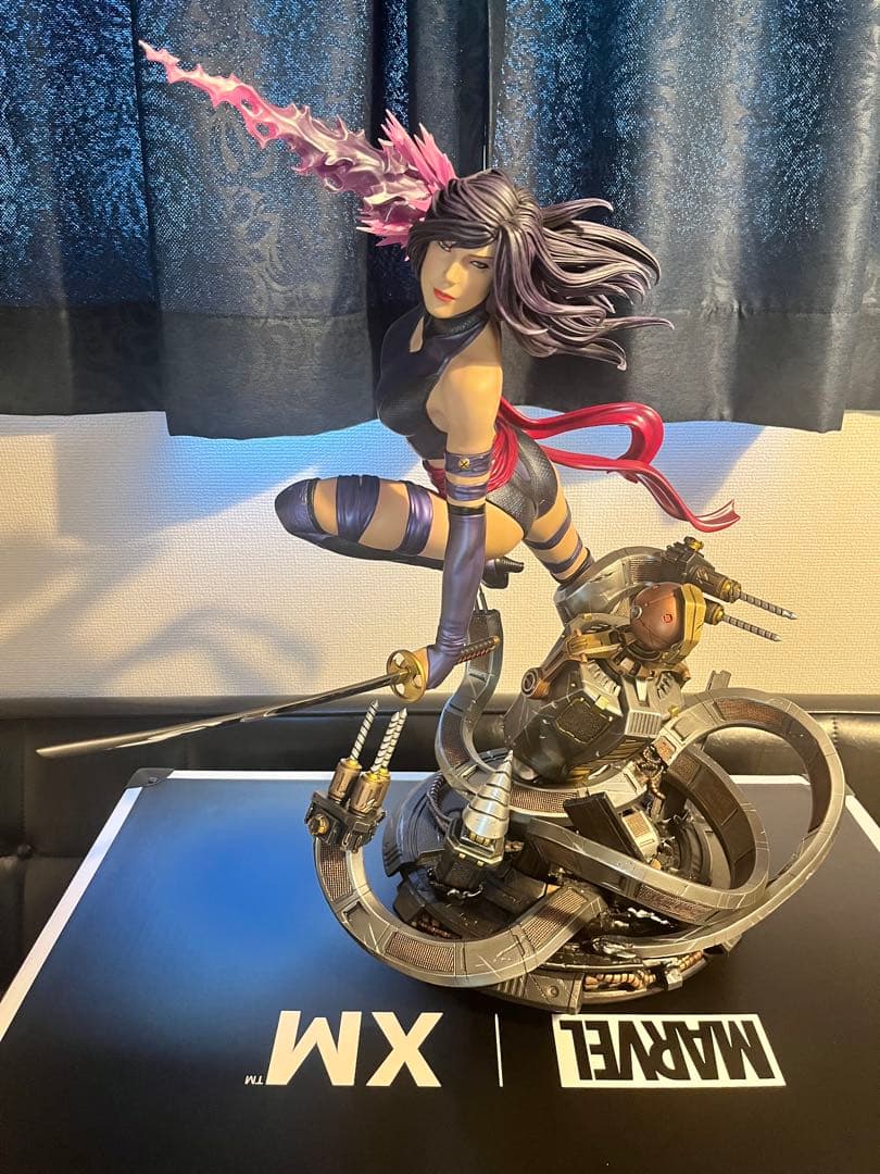 XMスタジオ　サイロック スタチュー　マーベル　MARVEL psylocke