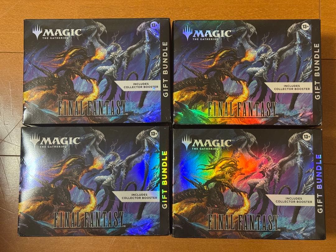 MTG ファイナルファンタジー ギフトバンドル　4BOXセット　新品未開封