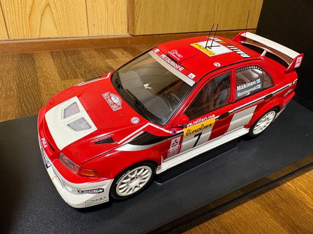 1/18 三菱 ランサーエボリューション6 WRC オートアート