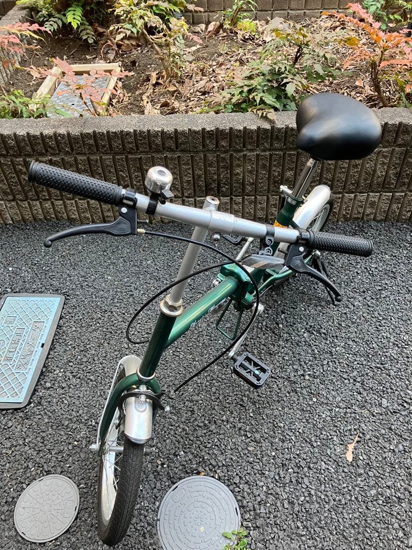 365 ミムゴ　折りたたみ自転車 グリーン