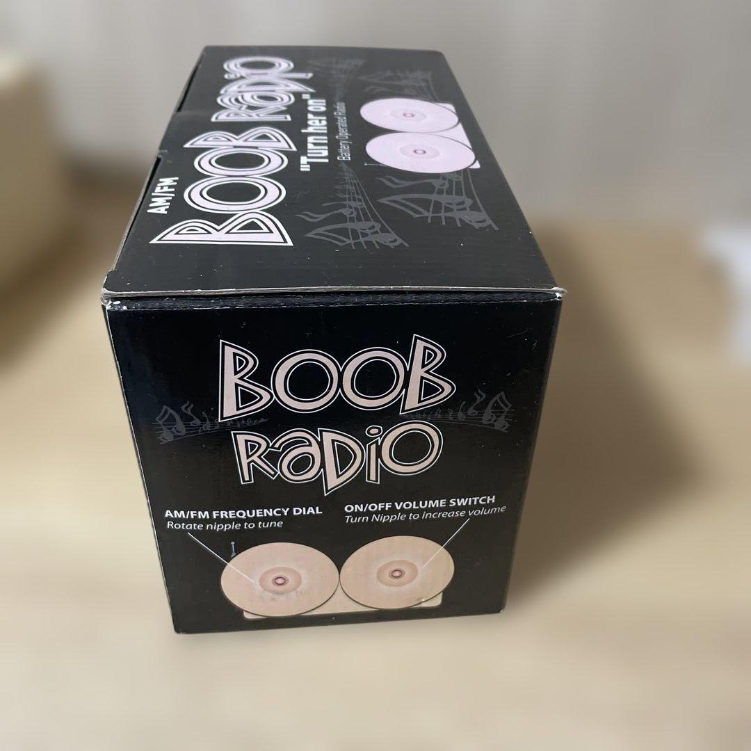 《BOOB RaDiO》 AM/FM 中国製したラジオです。Ln129