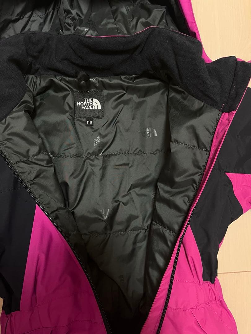 美品☆THE NORTH FACE 子ども スノーウェア ジャンプスーツ110